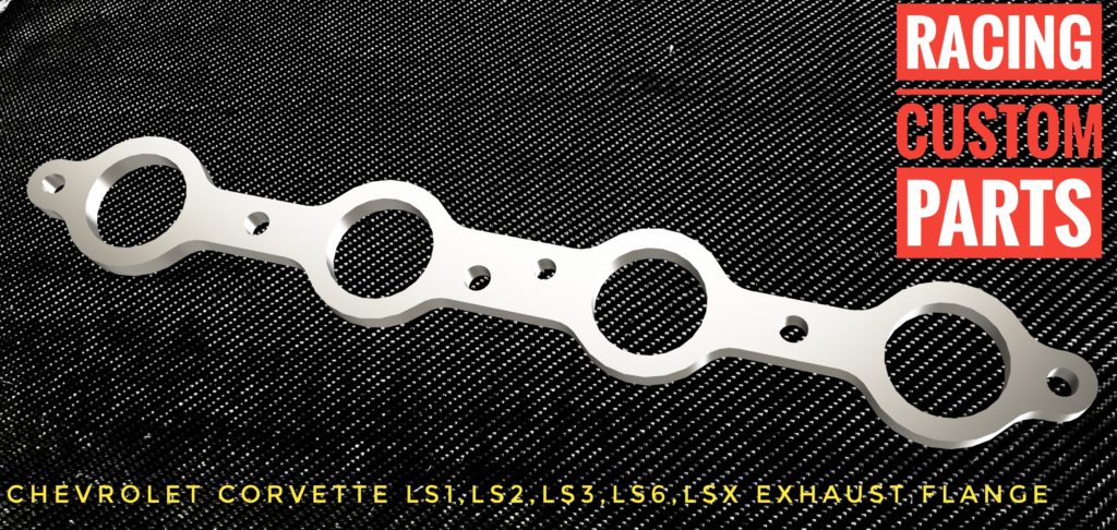 Chevrolet Corvette LS1 LS2 LS3 LS6 LSX Exhaust flange - Racing Custom Parts